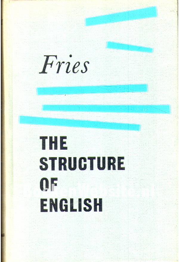 The Structure of English, Carpenter Fries Charles | BoekenWebsite.nl