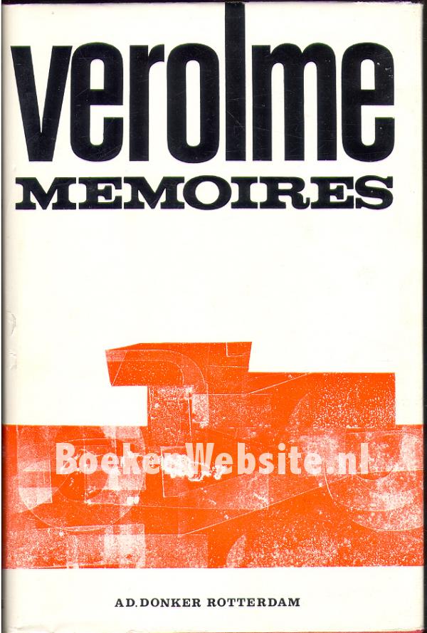 Verolme memoires, Verolme Cornelis | BoekenWebsite.nl