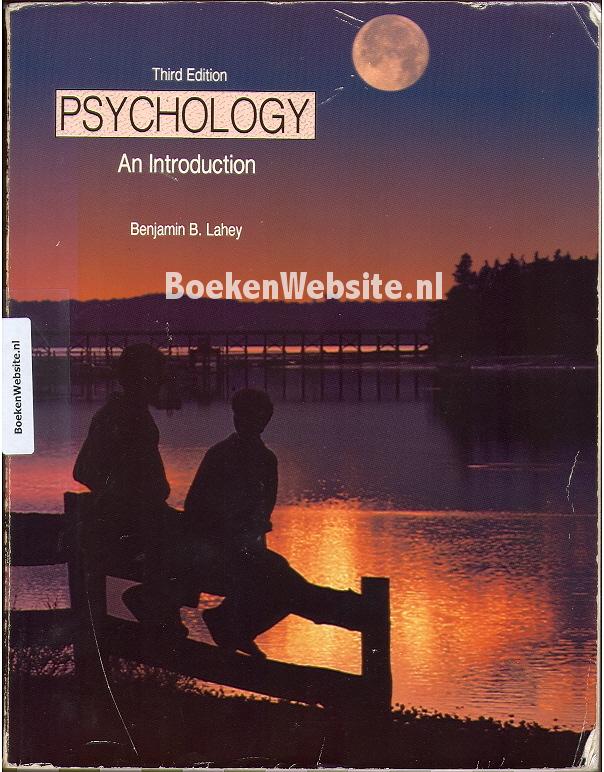 Psychology An Introduction, Lahey Benjamin B. | BoekenWebsite.nl