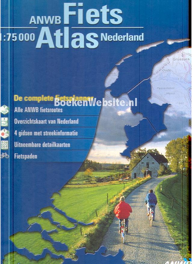 ANWB Fiets Atlas Nederland | BoekenWebsite.nl