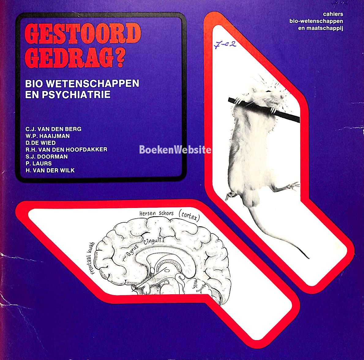 Gestoord gedrag?, Berg C.J. van den | BoekenWebsite.nl