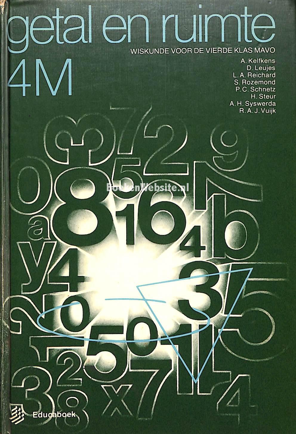 Getal en ruimte 4M, Kelfkens A. | BoekenWebsite.nl