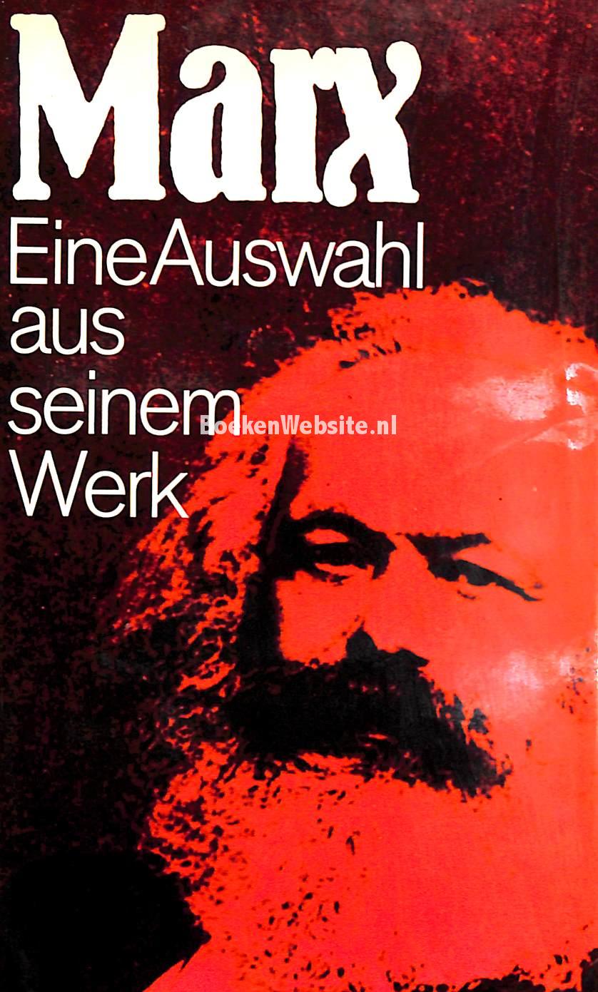 Karl Marx, eine Auswahl aus seinem Werk, Marx Karl | BoekenWebsite.nl