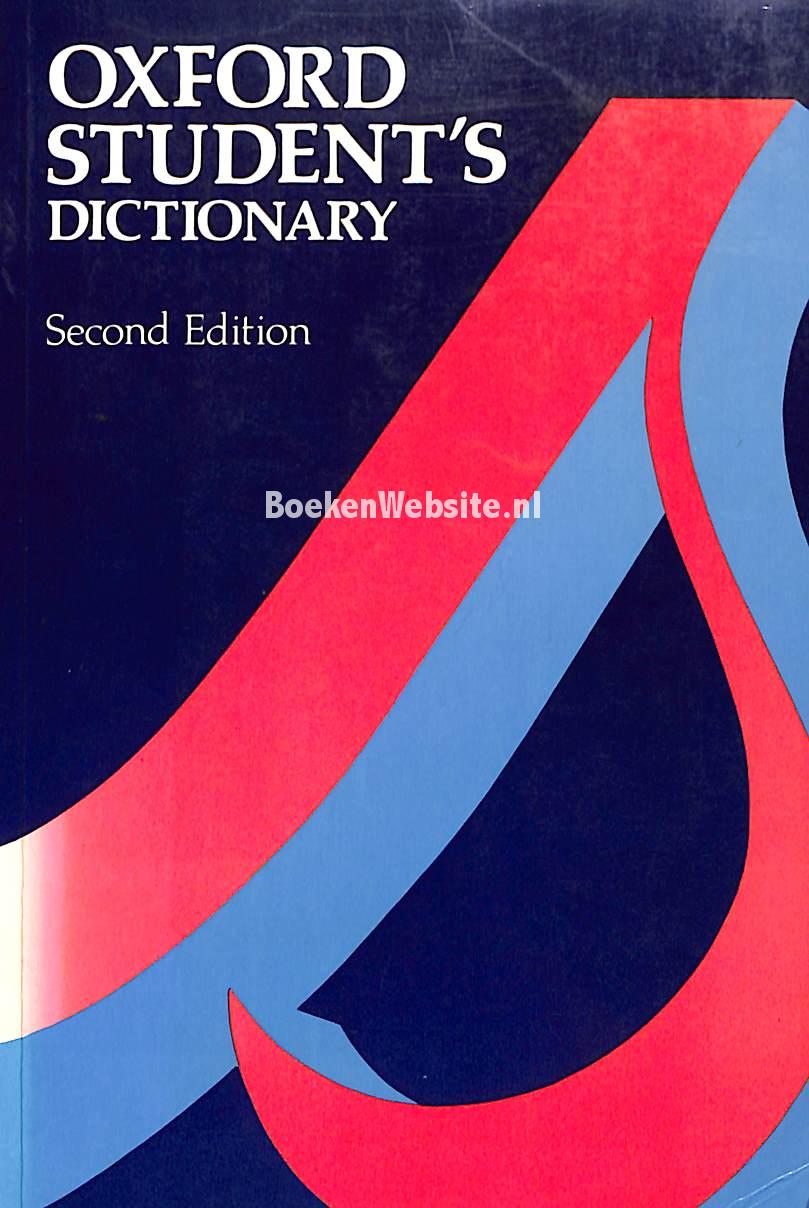 Oxford Student's Dictionary, Hornby A.S. - Ruse Christina ...