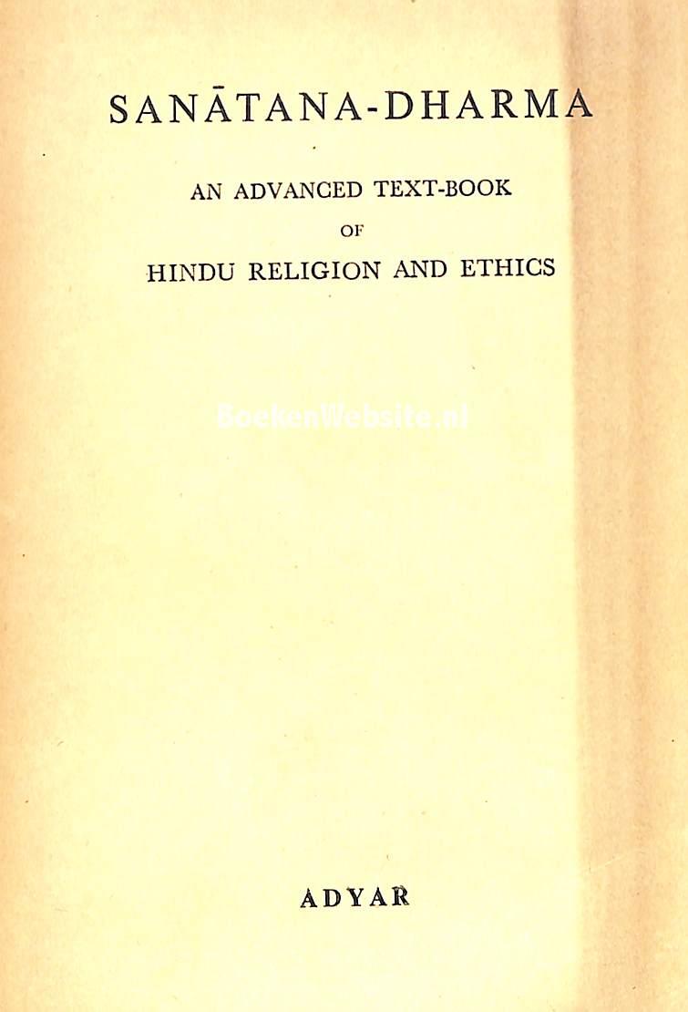 Sanatana-Dharma | BoekenWebsite.nl