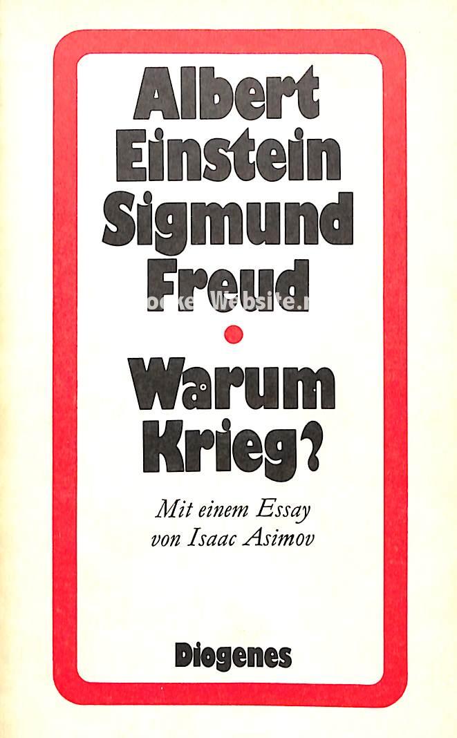 Warum Krieg?, Einstein Albert Freud Sigmund | BoekenWebsite.nl